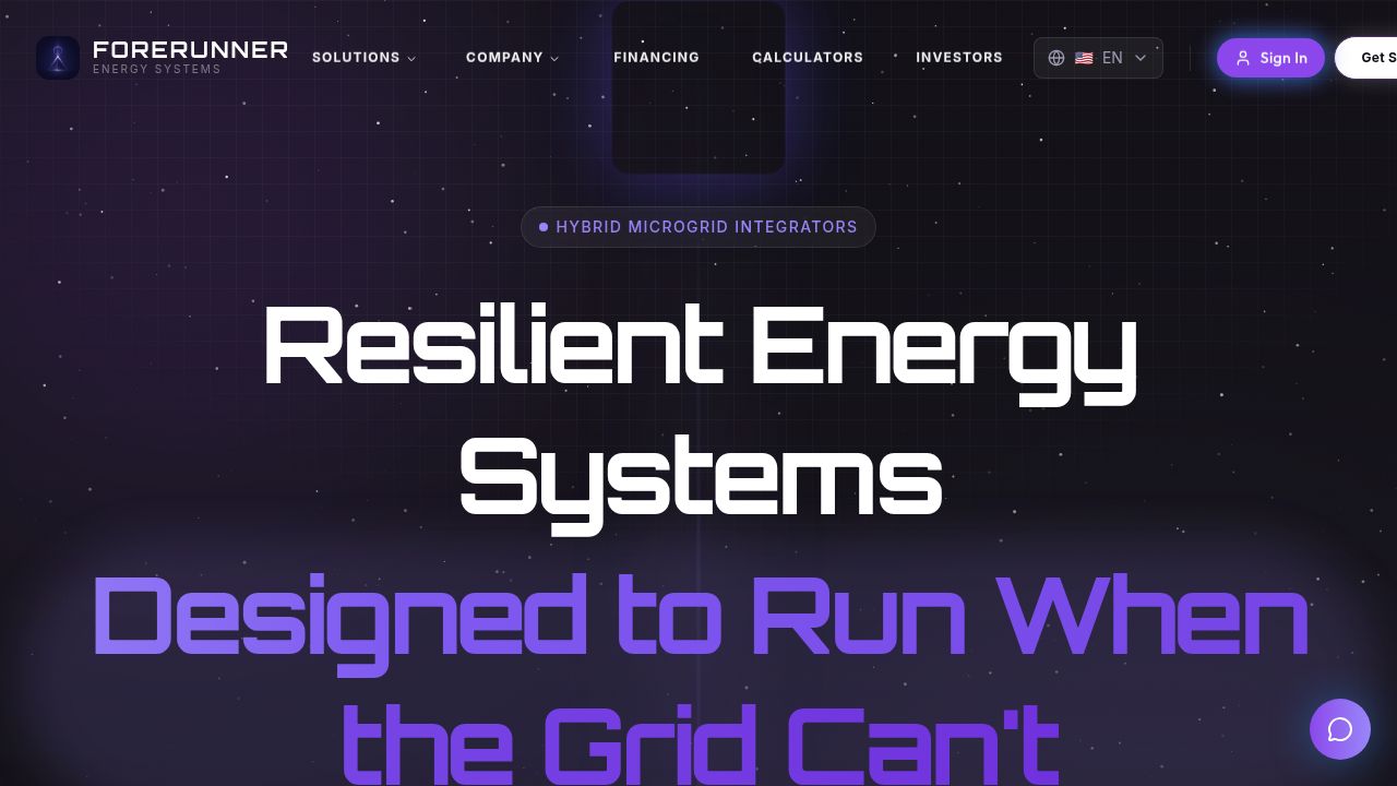 Resilient Energy Systems | Designed to Run When the Grid Can't ...